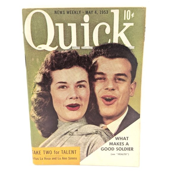 Vintage | Other | Quick Magazine May 4th 953 | Poshmark